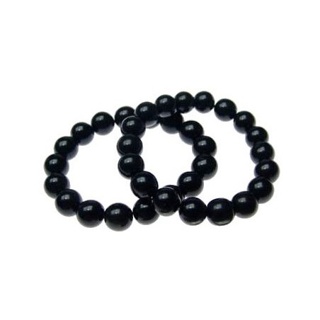 PULSERA AZABACHE BOLA 8 MM.